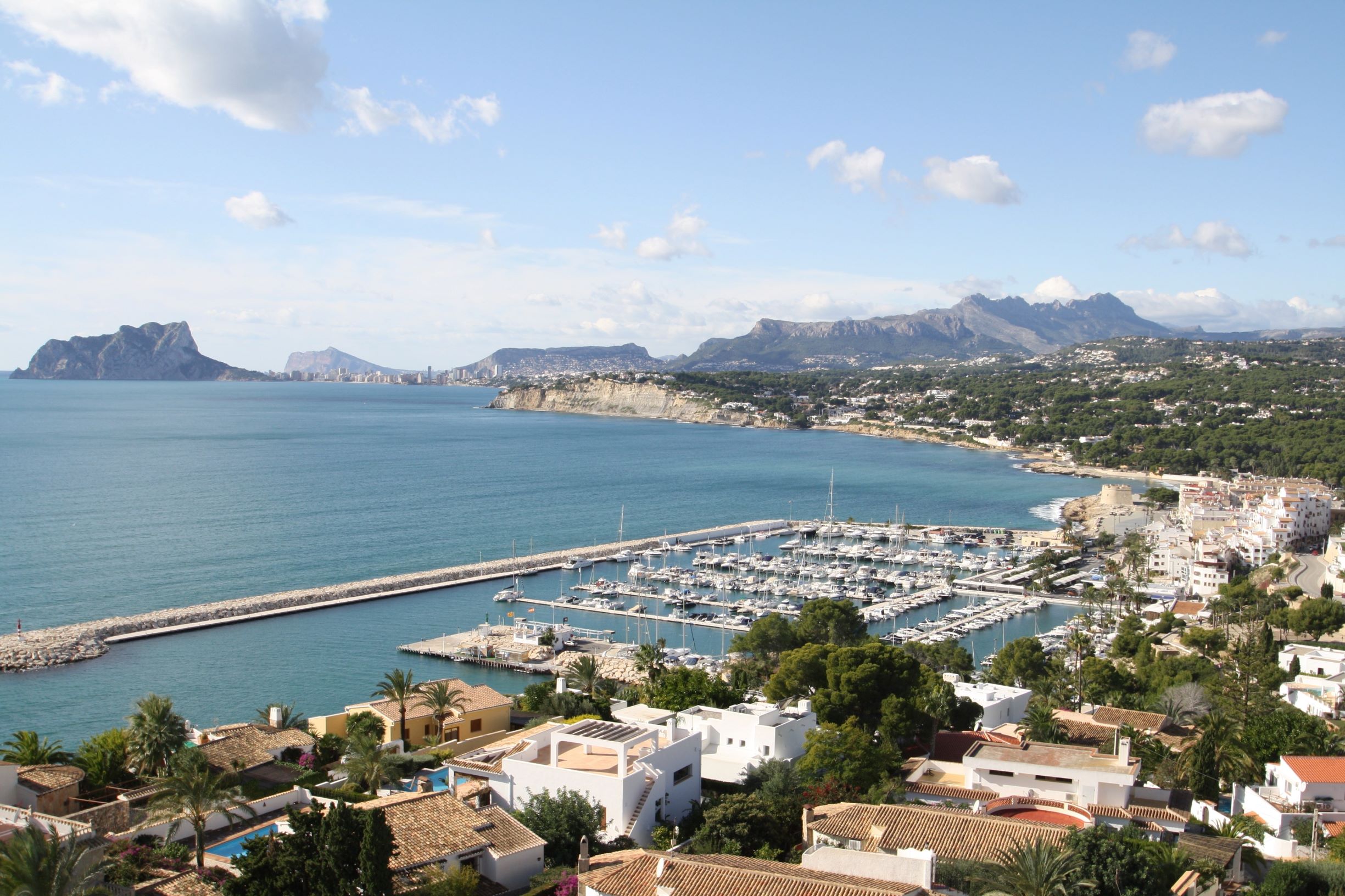 Moraira cristal-clear water beaches • Montesinos Falcon Real Estate